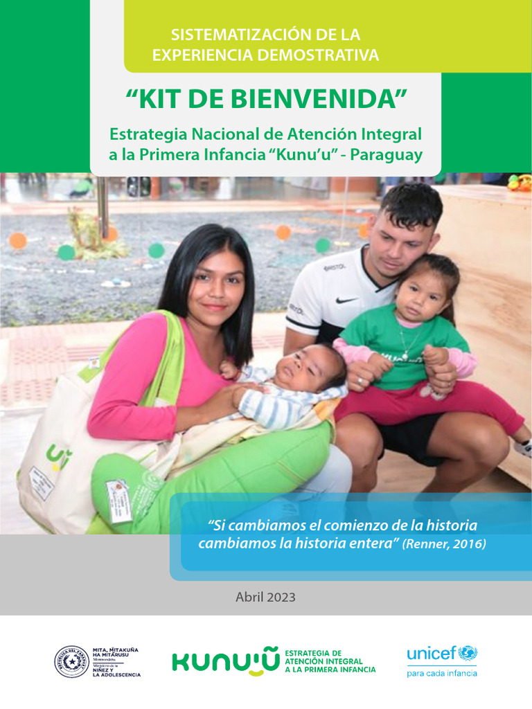 Kit de Bienvenida - Sistematización | PDF