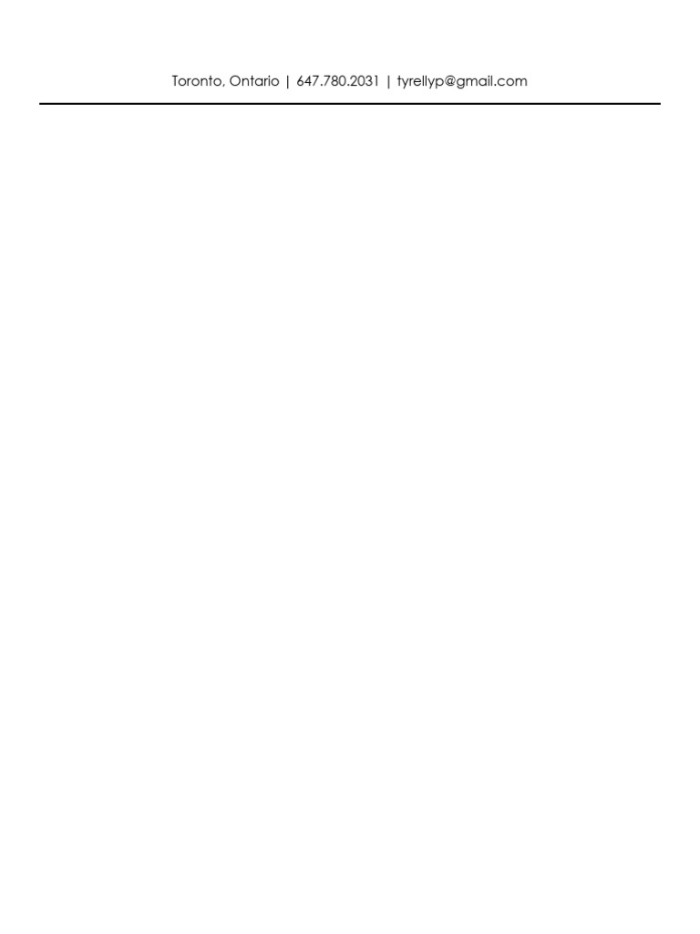 TYRELL PEARSON RESUME 2024 | PDF