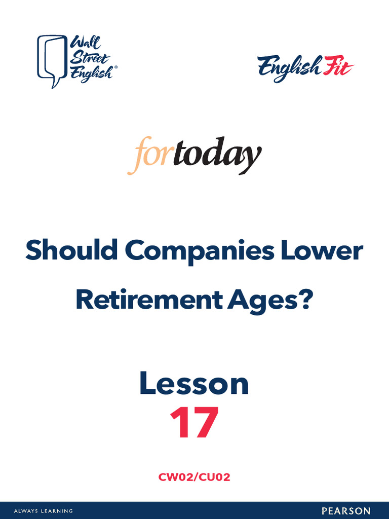 L017 - CW02-CU02 - Should Companies Lower Retirement Ages - V2 | PDF