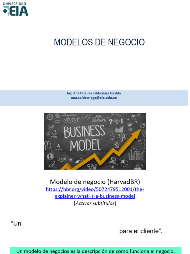 Modelos de Negocio | PDF