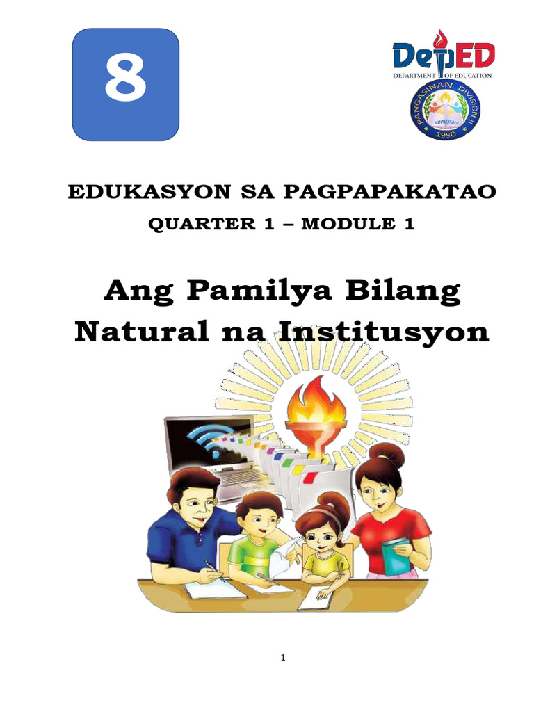 Esp8 Quarter1 Module1-Final | PDF