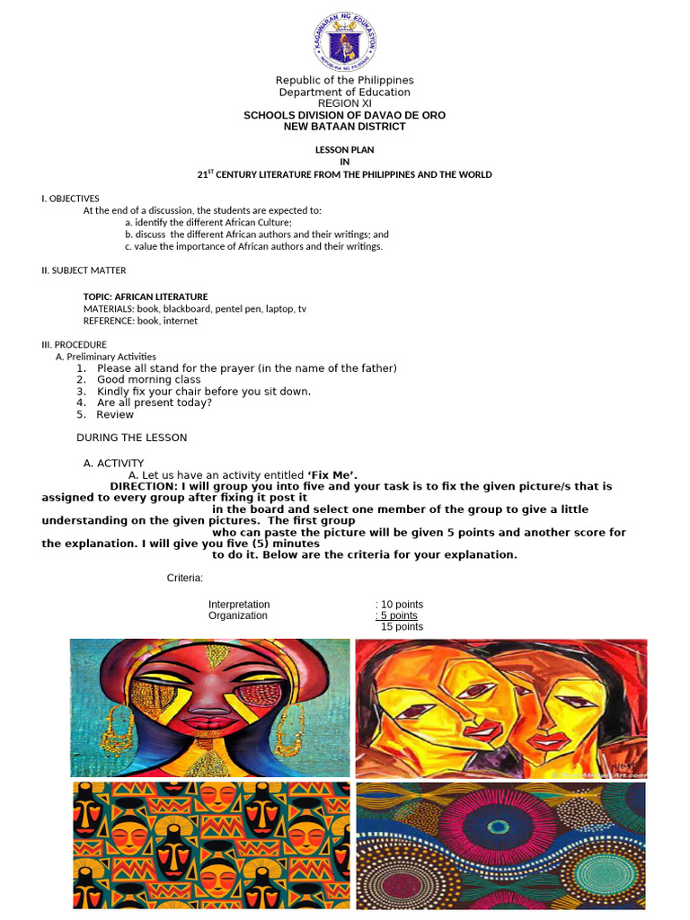 Lesson Plan 1ST Sem | PDF