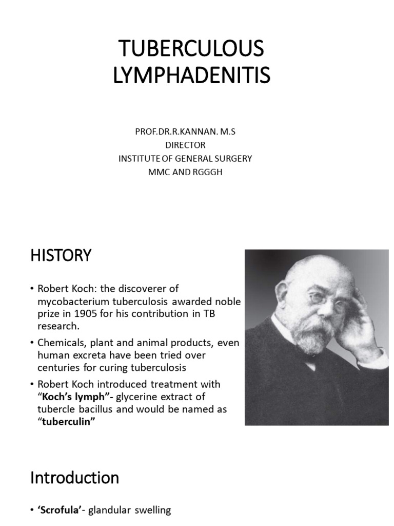 TB Lymphadenitis Edited | PDF