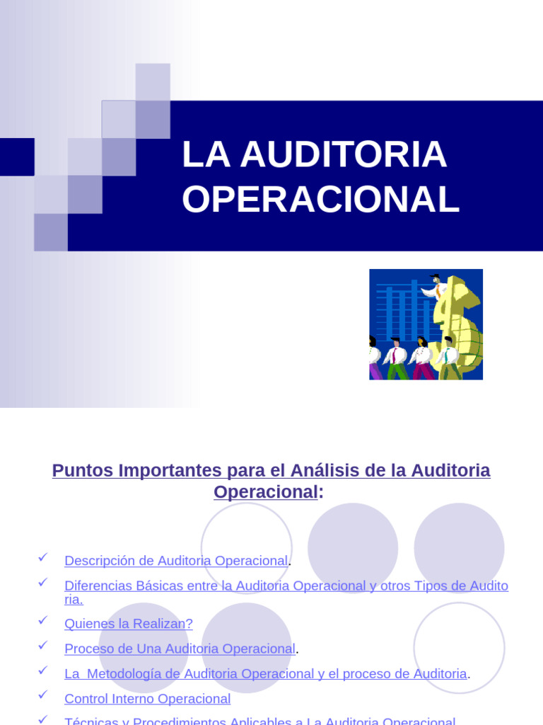 La Auditoria Operacional | PDF