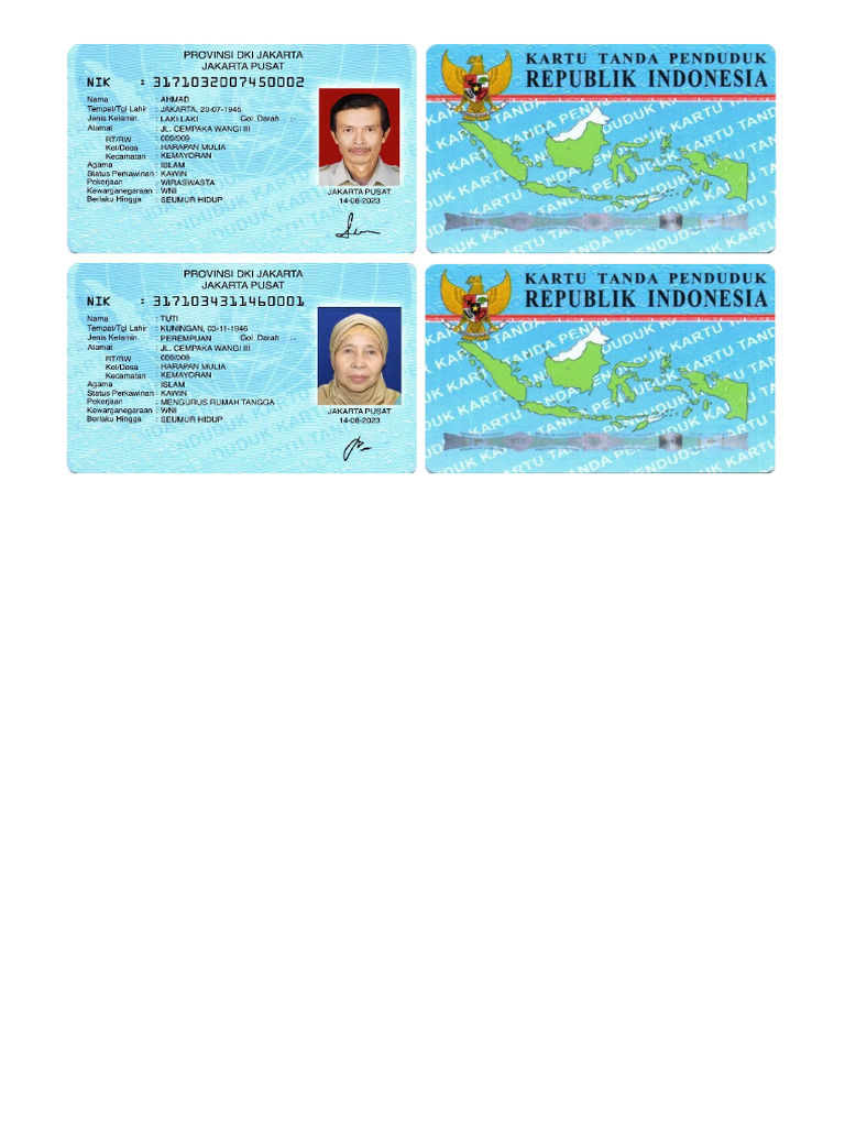 KTP Ahmad Tuti | PDF