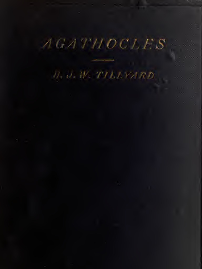 Agathocles | PDF | Ancient Greece | Classical Antiquity