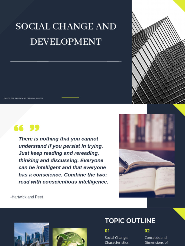 Social Change and Development Perspective | PDF