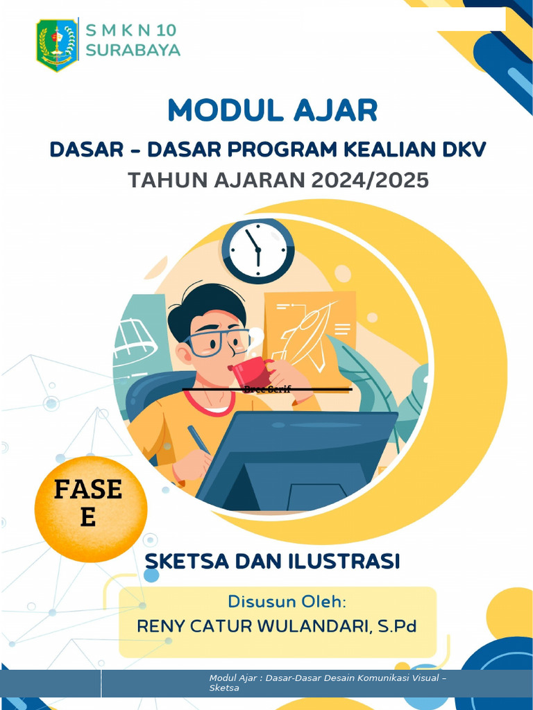 MODUL 5.1 SKETSA DAN ILUSTRASI (Sketsa) | PDF