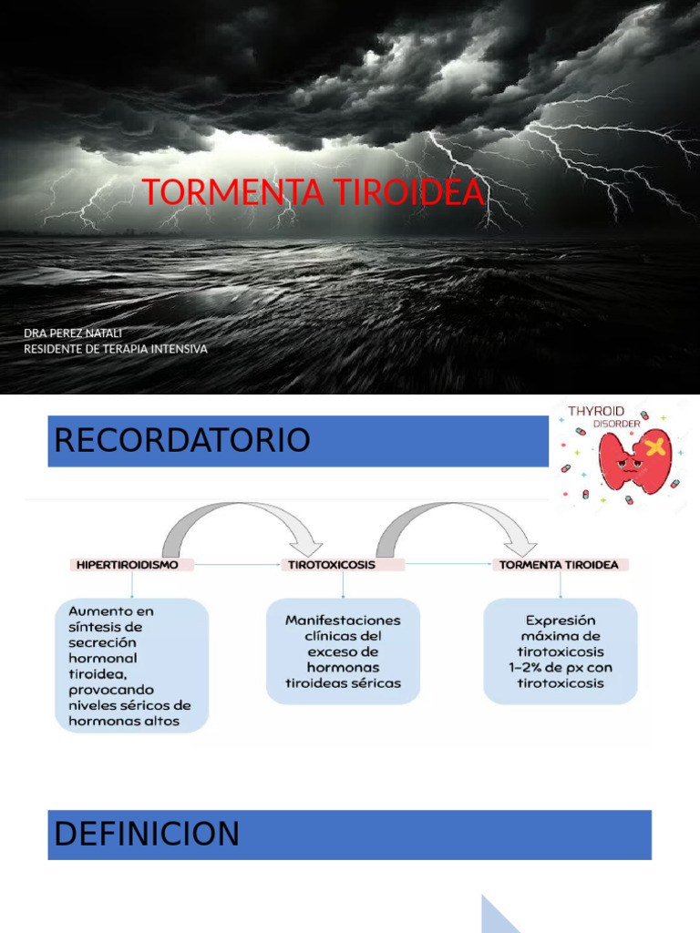 Tormenta Tirotoxica | PDF