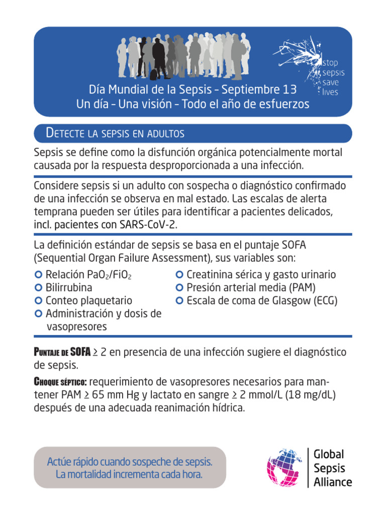 Pocket Card Sepsis | PDF