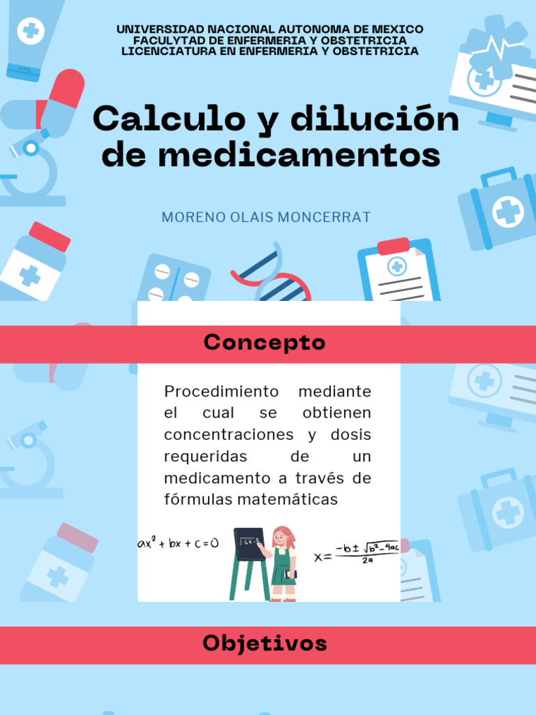 Calculo y Dilución de Medicamentos_20240603_173845_0000 | PDF