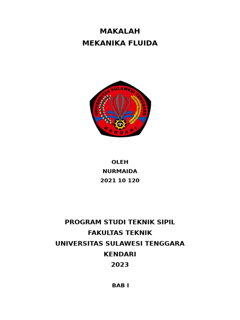 Makalah Mekanika Fluida | PDF