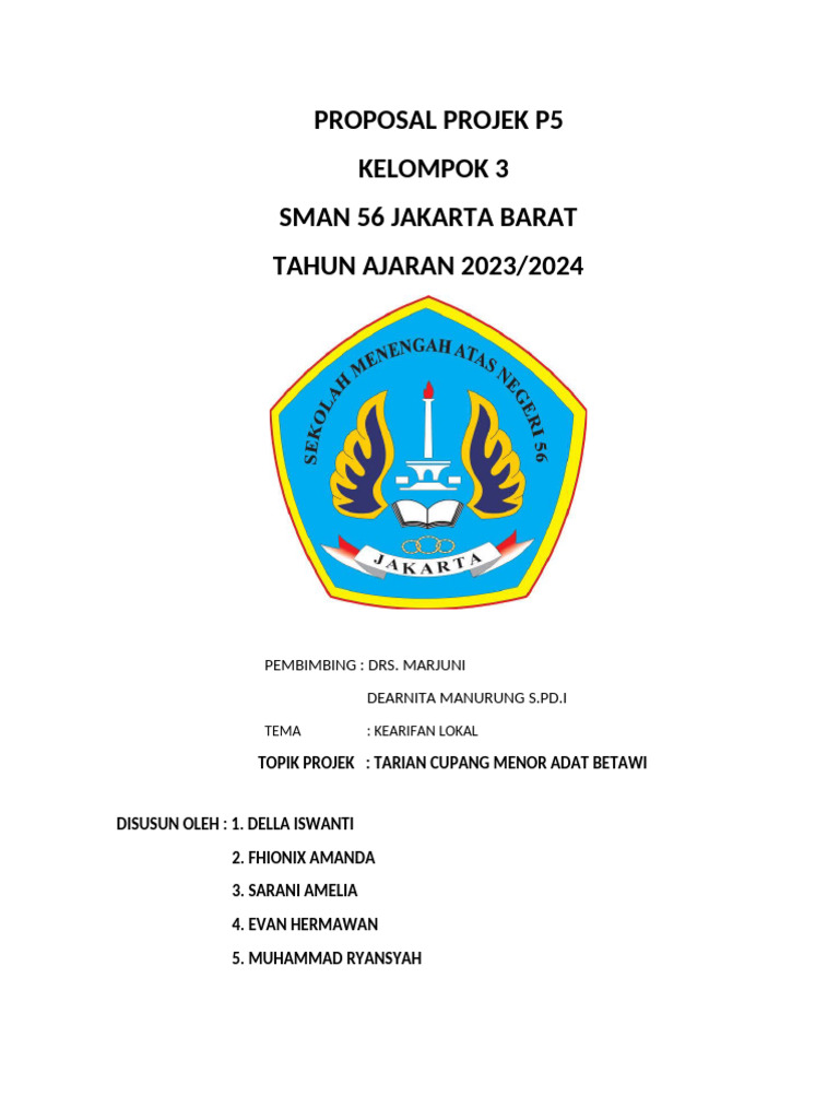 Proposal Projek Kel-3 | PDF