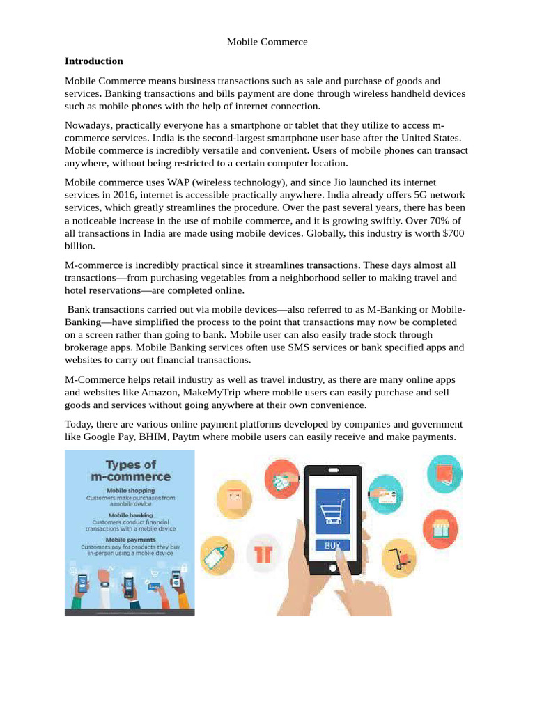 Mobile Commerce | PDF