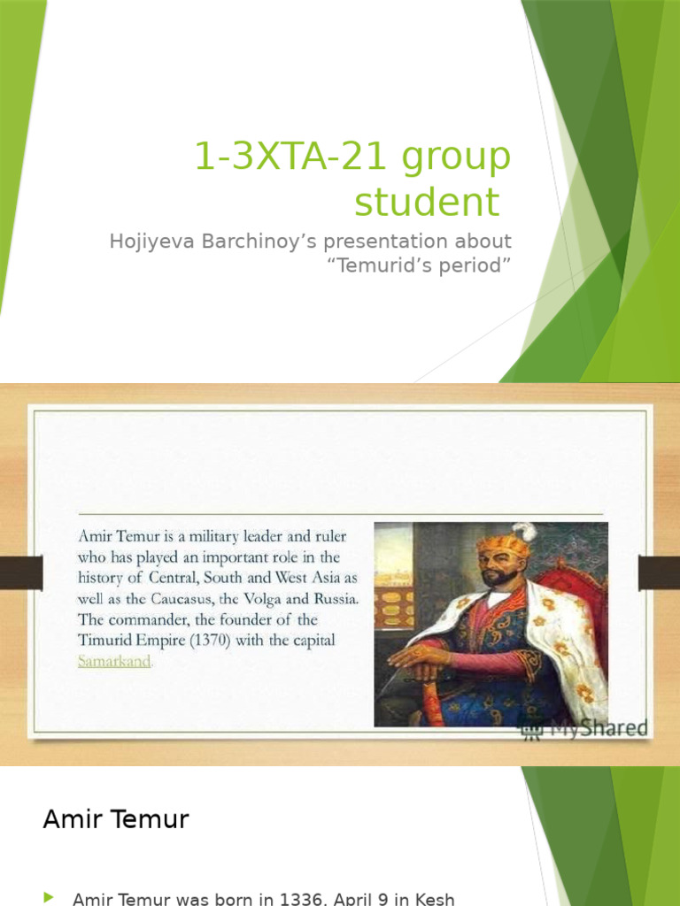 Barchinoy's Presentation | PDF