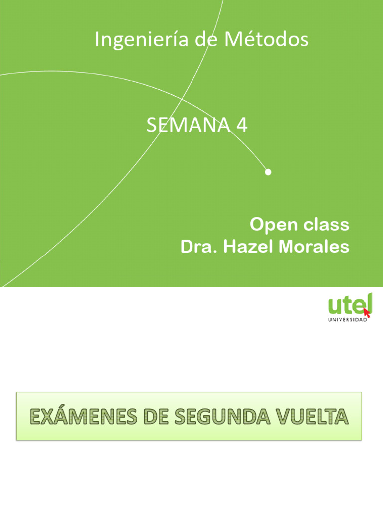 Open Class Semana4 - IM | PDF