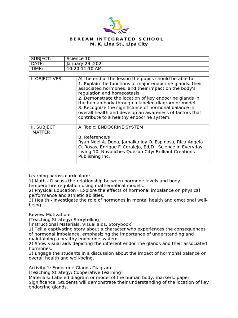 2 Endocrine System | PDF