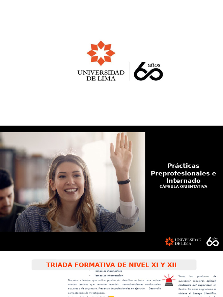 Capsula Orientativa para Alumnos de Nivel 11 y 12 | PDF