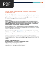 Internz Learn Brochure | PDF | Mentorship | Computing