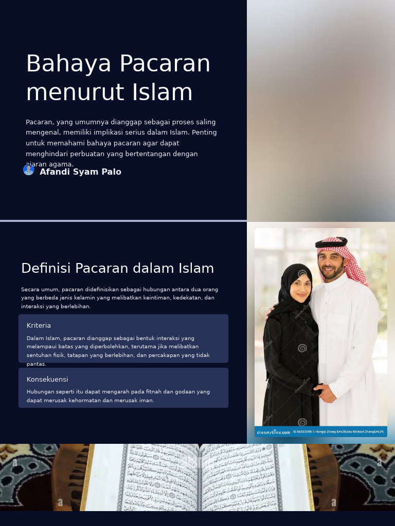 Bahaya Pacaran Menurut Islam | PDF