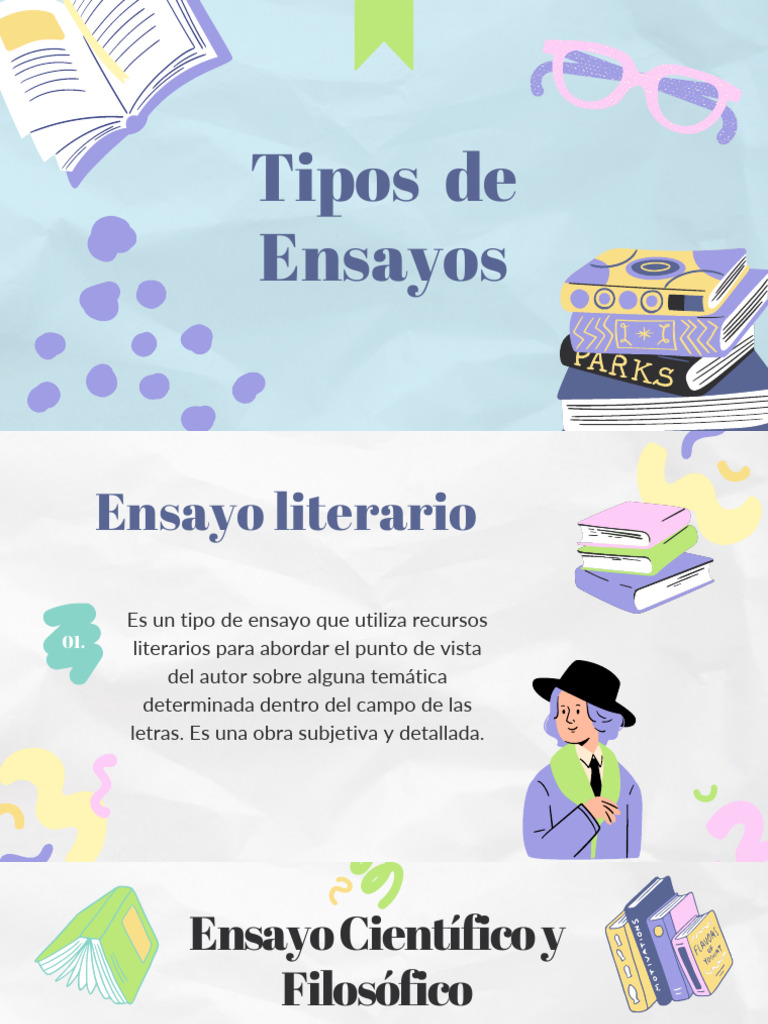 Tipos de Ensayo .. | PDF