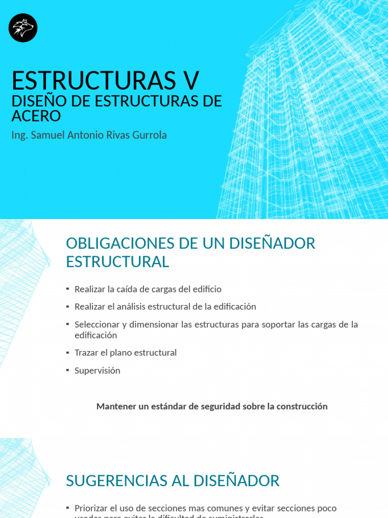 Estructuras V Sesion 1 | PDF