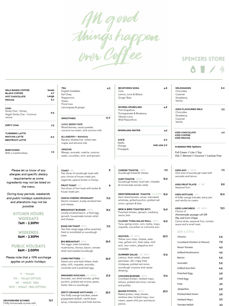 Menu 2024 Vol 1 | PDF