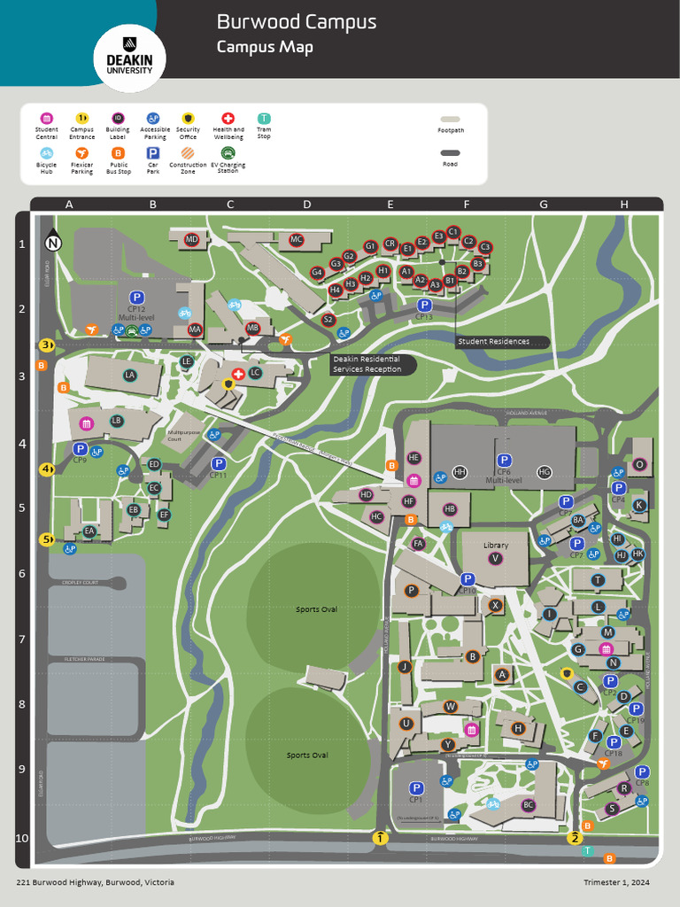 Burwood Campus Map | PDF