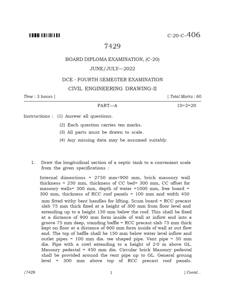 WWW - Manaresults.co - In: Civil Engineering Drawing-Ii | PDF