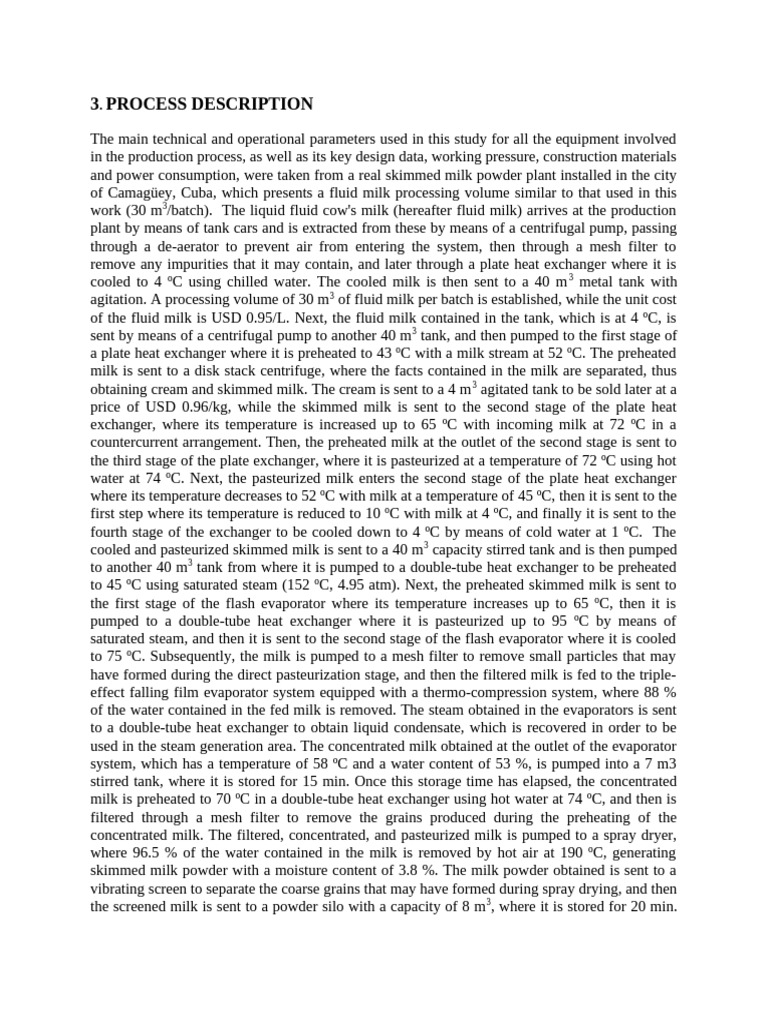 PROCESS DESCRIPTION | PDF