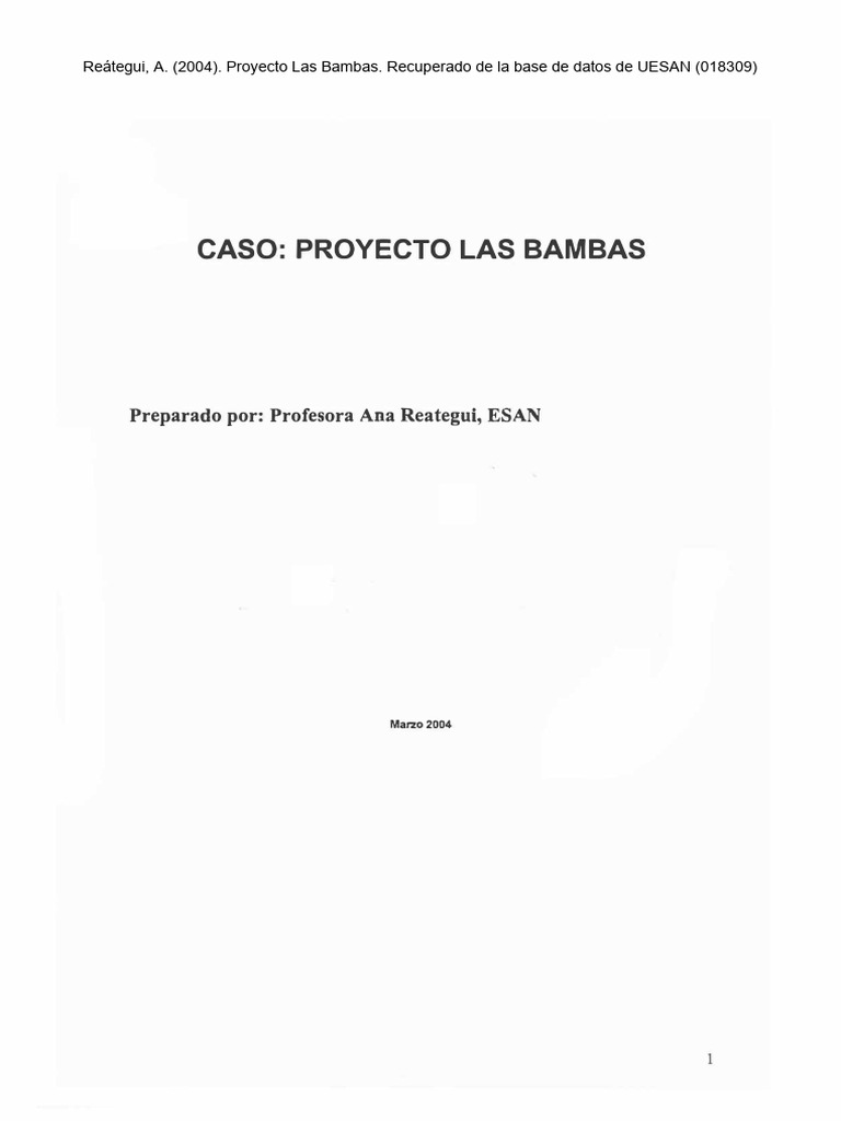 018309-OCR - Caso Proyecto Las Bambas | PDF