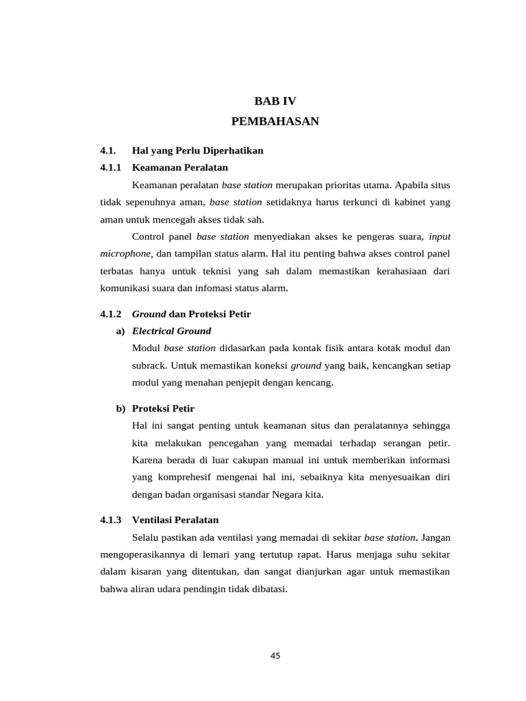 BAB IV Laporan KP | PDF