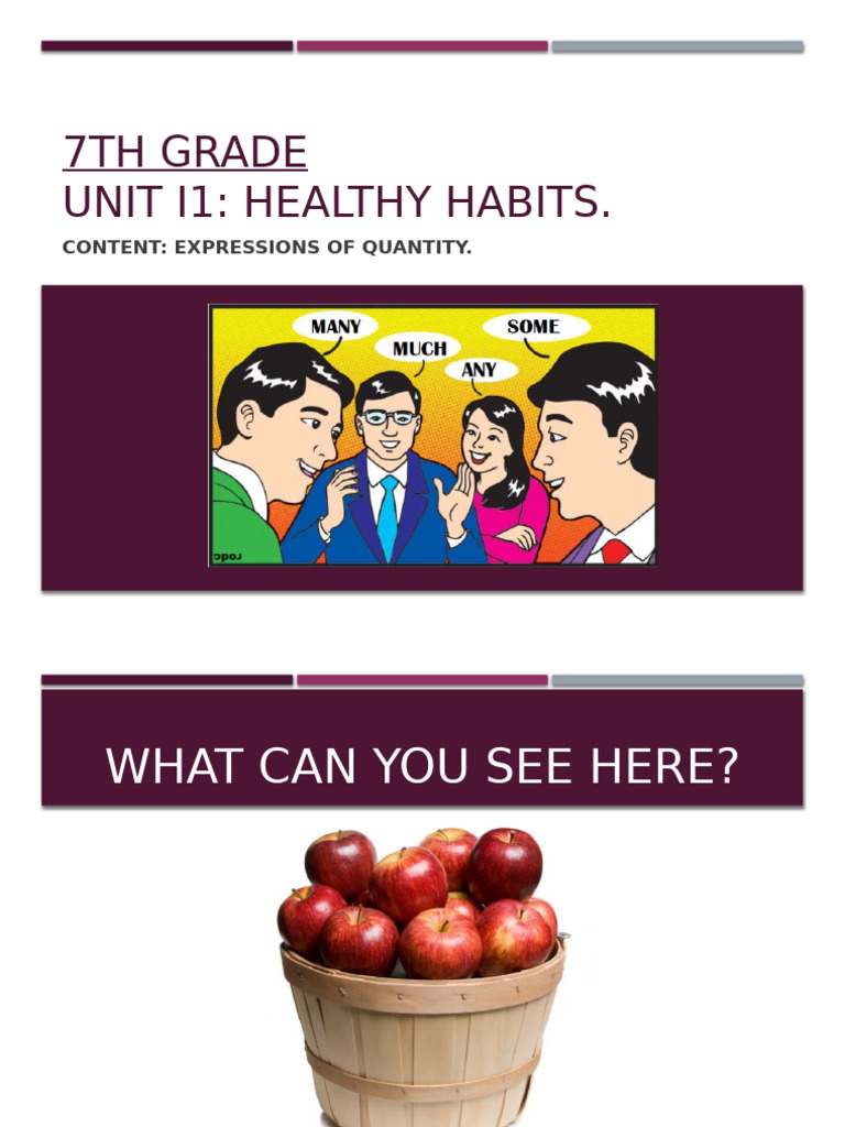 Expressions of Quantity 7 | PDF