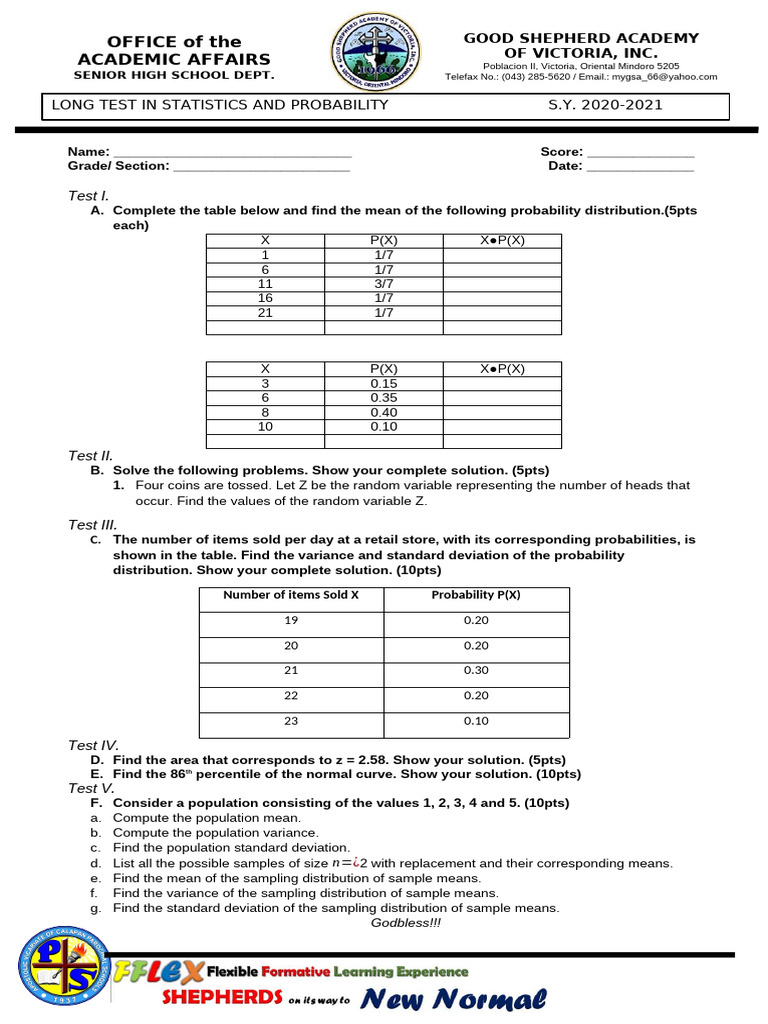 Stat exam | PDF