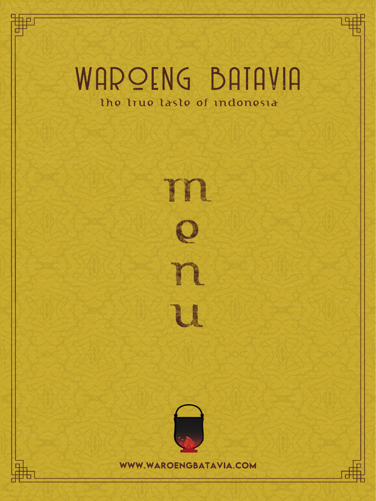 Waroeng Batavia | PDF