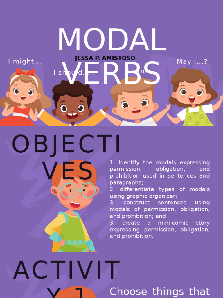 Modal Verbs Presentation | PDF