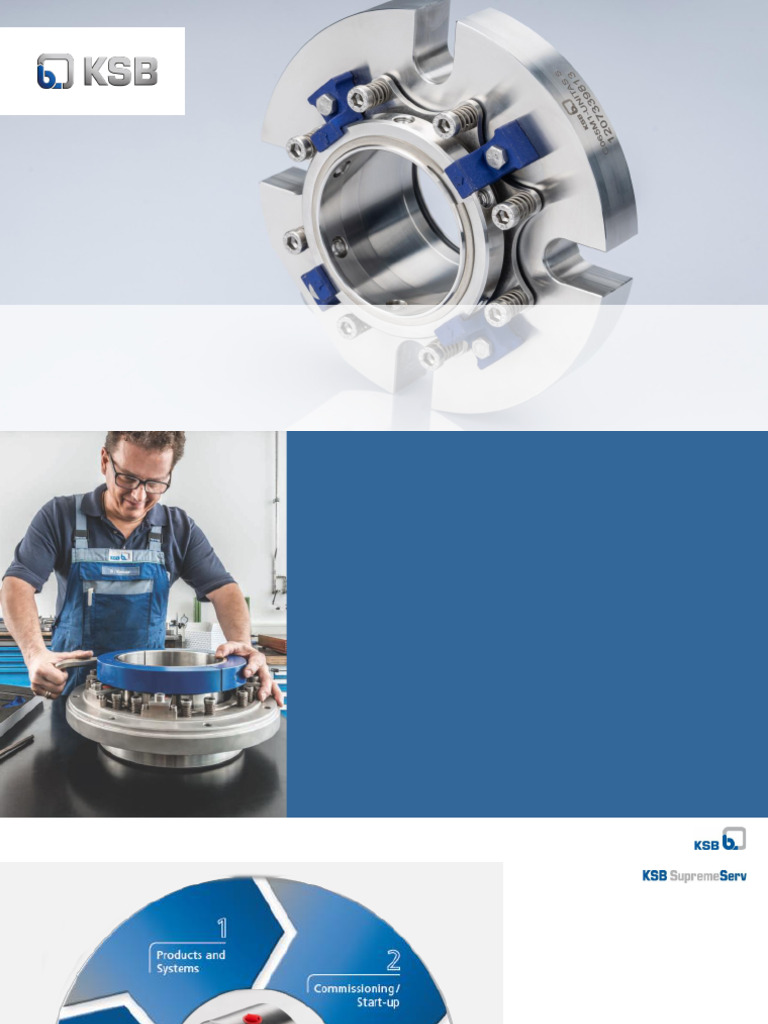 KSB SupremeServ Singapore - Mechanical Seal Workshop & Services | PDF