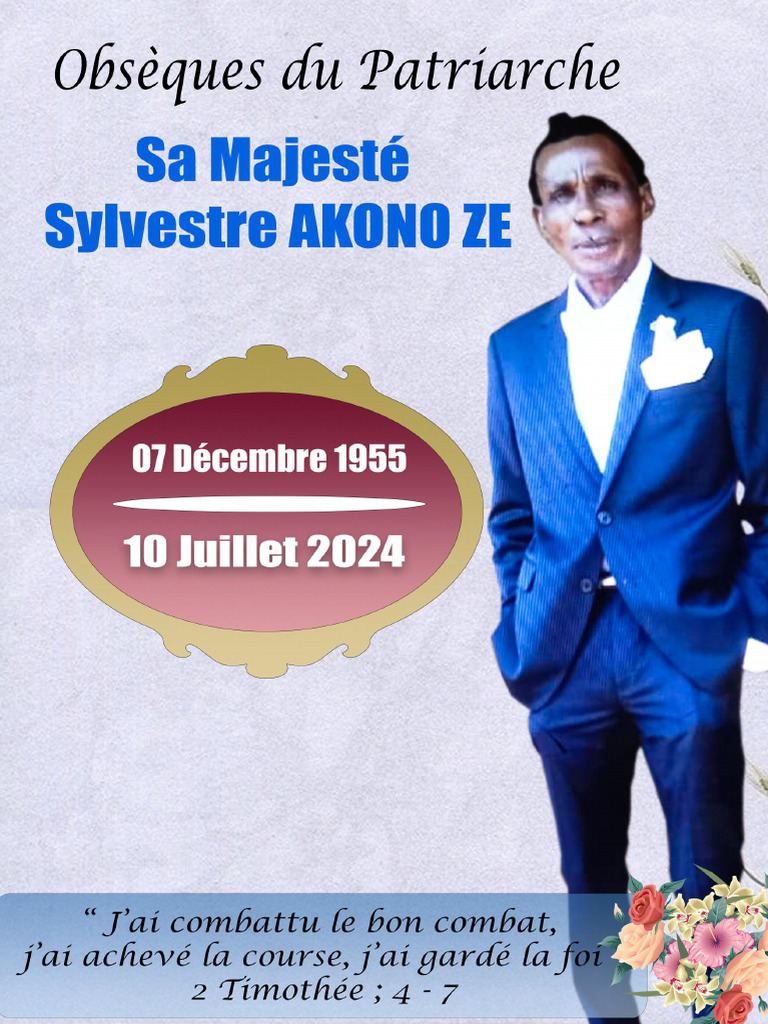 Programme Sa Majeste Akono | PDF Programme Sa Majeste Akono | PDF