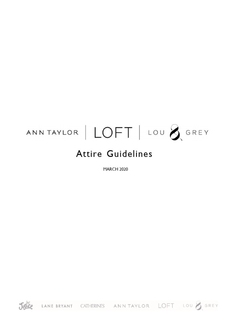 Attire Guidelines - Premium Segment | PDF