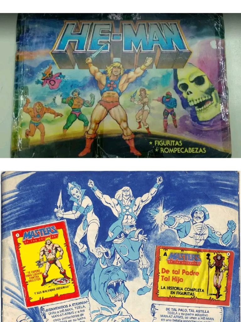 He-Man Album de Figuritas | PDF