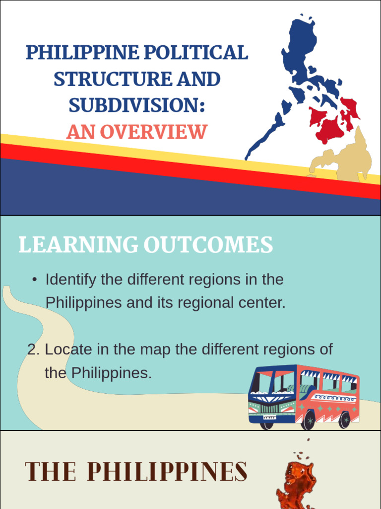 Lesson 1.4. Philippine Political Structure and Subdivision An Overview ...
