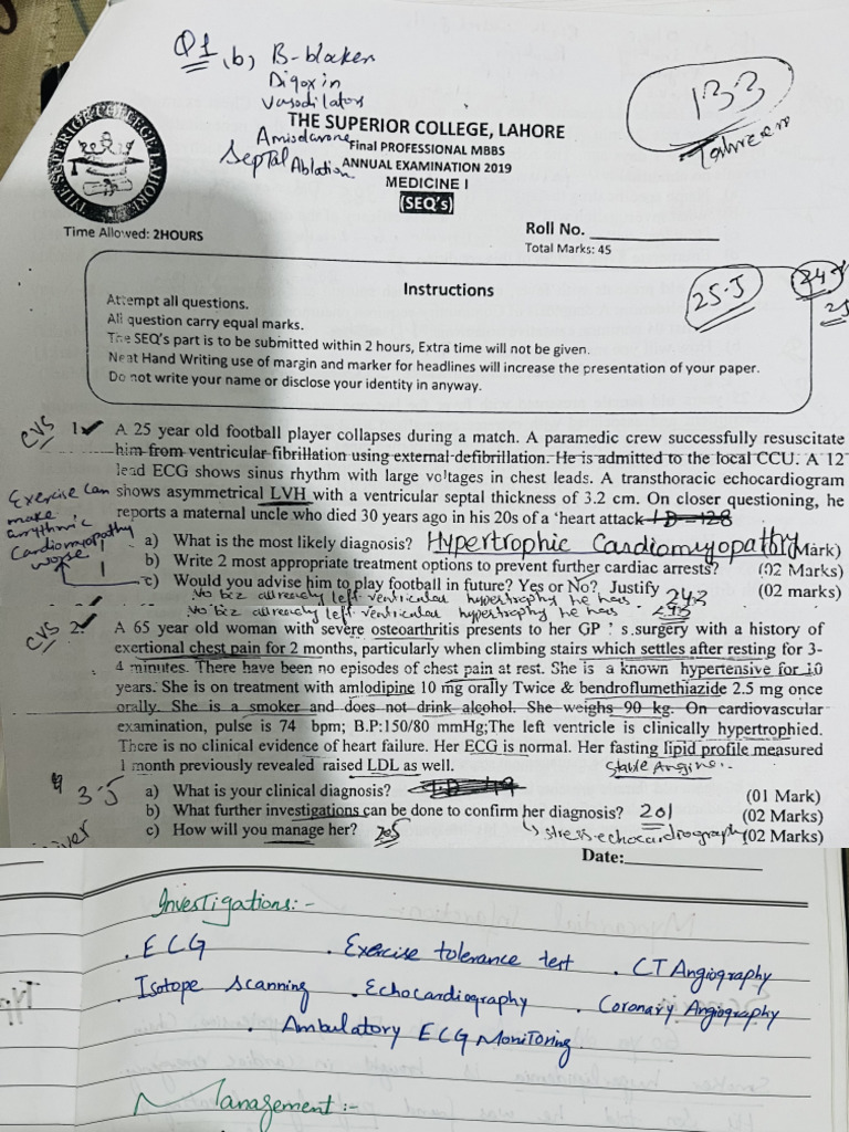 2019 Annual M1 by Sardar Ali | PDF