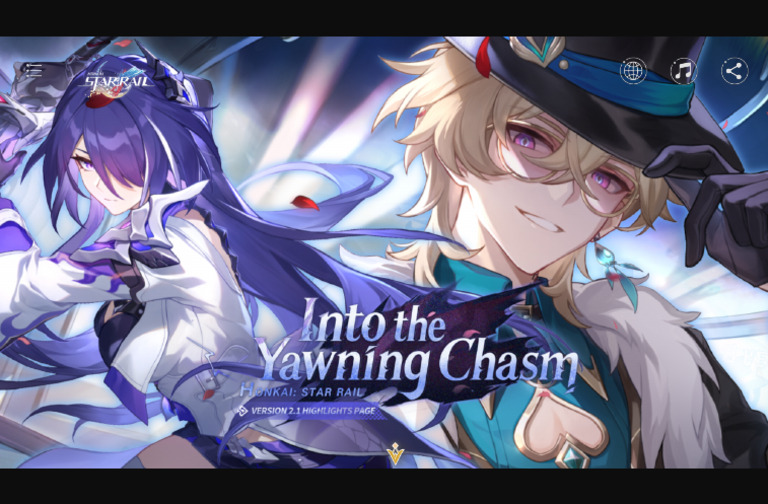 The V2.1 Into The Yawning Chasm Highlights Page Is Now Online | PDF