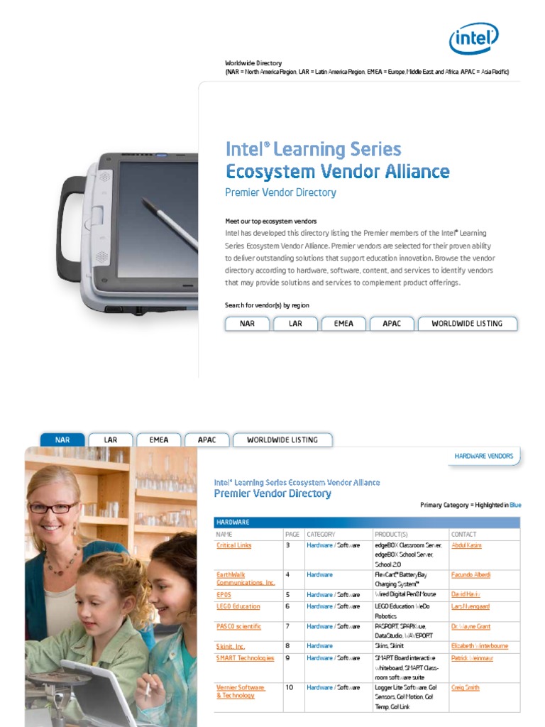 Intel Lego ILS - Ecosystem | PDF | Educational Technology | Personal Computers
