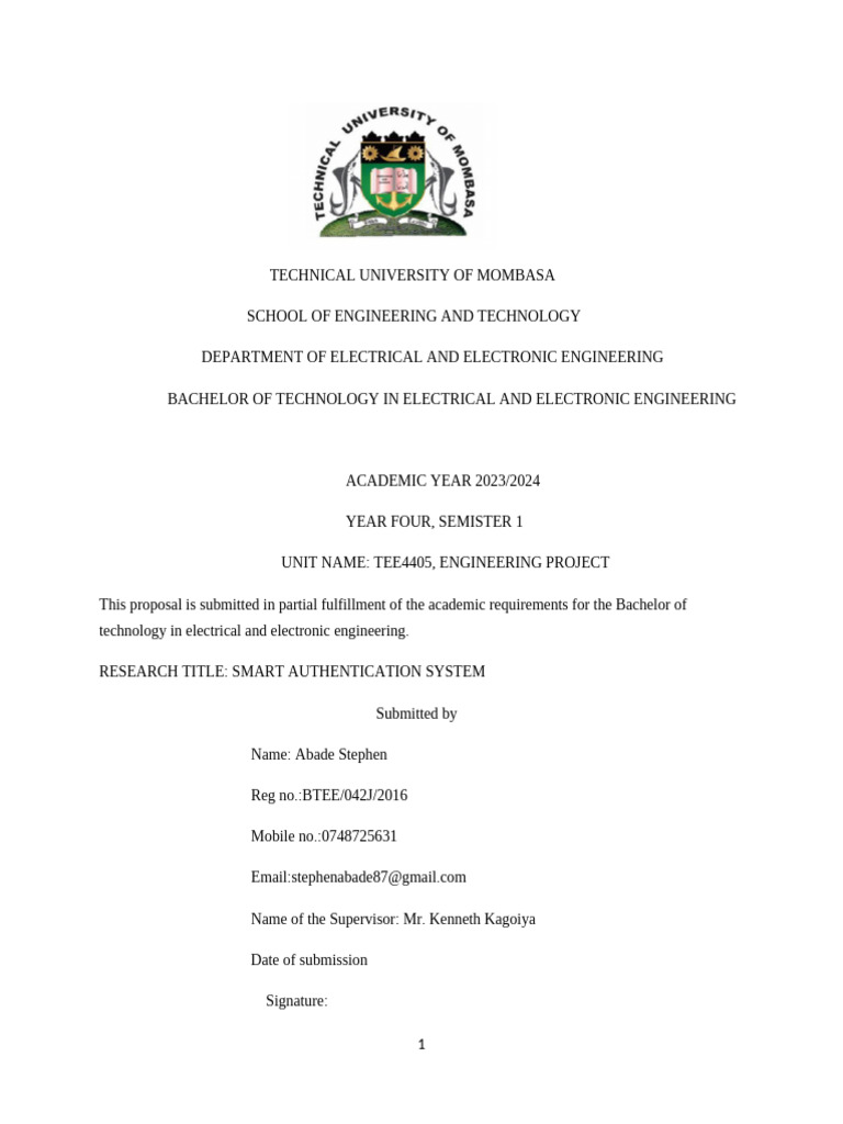 Final Proposal | PDF