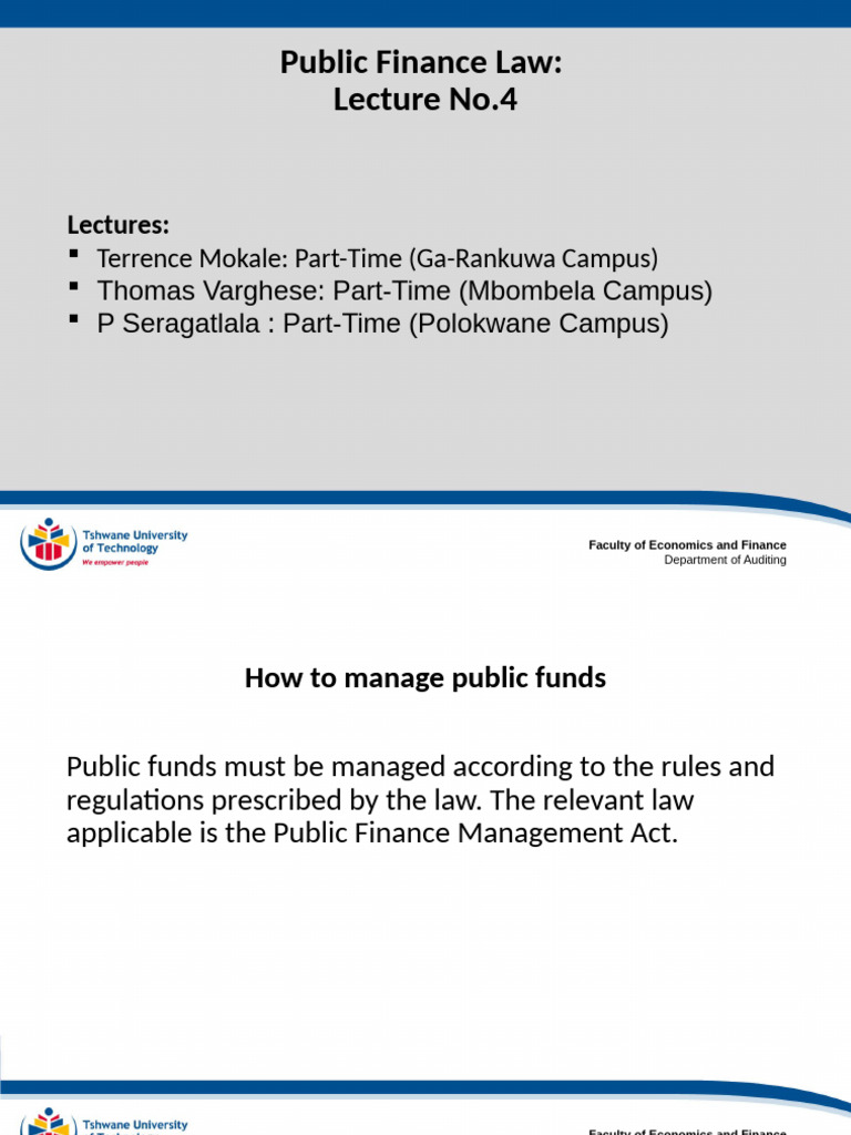 Lecture 4 PFMA | PDF | Financial Statement | Business