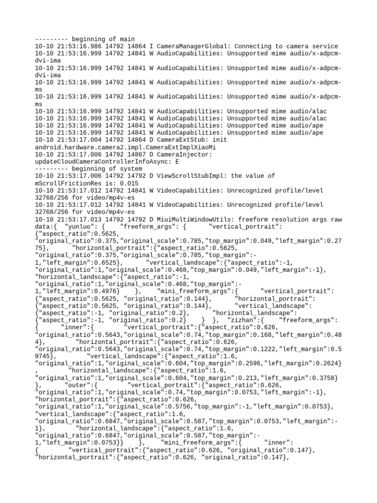 Log Cat 1696945996900 | PDF