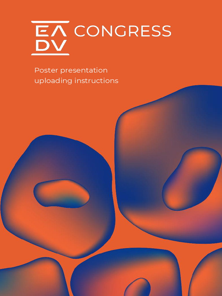 EADV 2024 Poster Manual | PDF