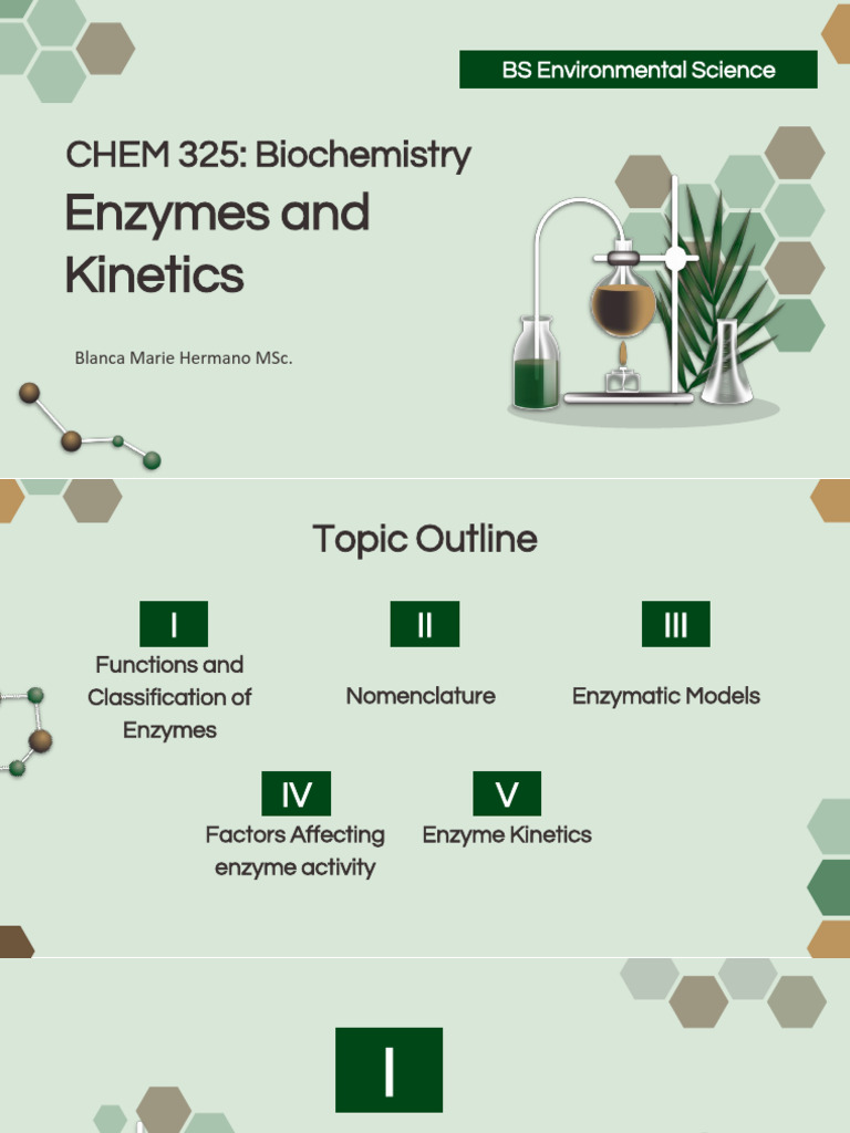 Lecture-3-Enzymes-and-Kinetics | PDF