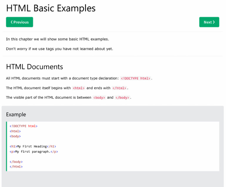 HTML Basic-1-2 | PDF